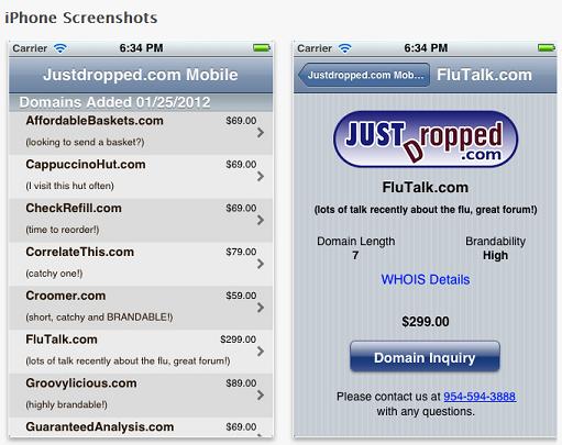 JustDropped.com Releases App For iPhone